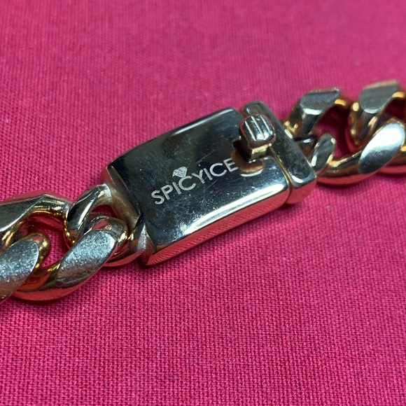 Spicyice.com | Accessories | Brushed Finish 8k Cuban Link Curb Chain ...